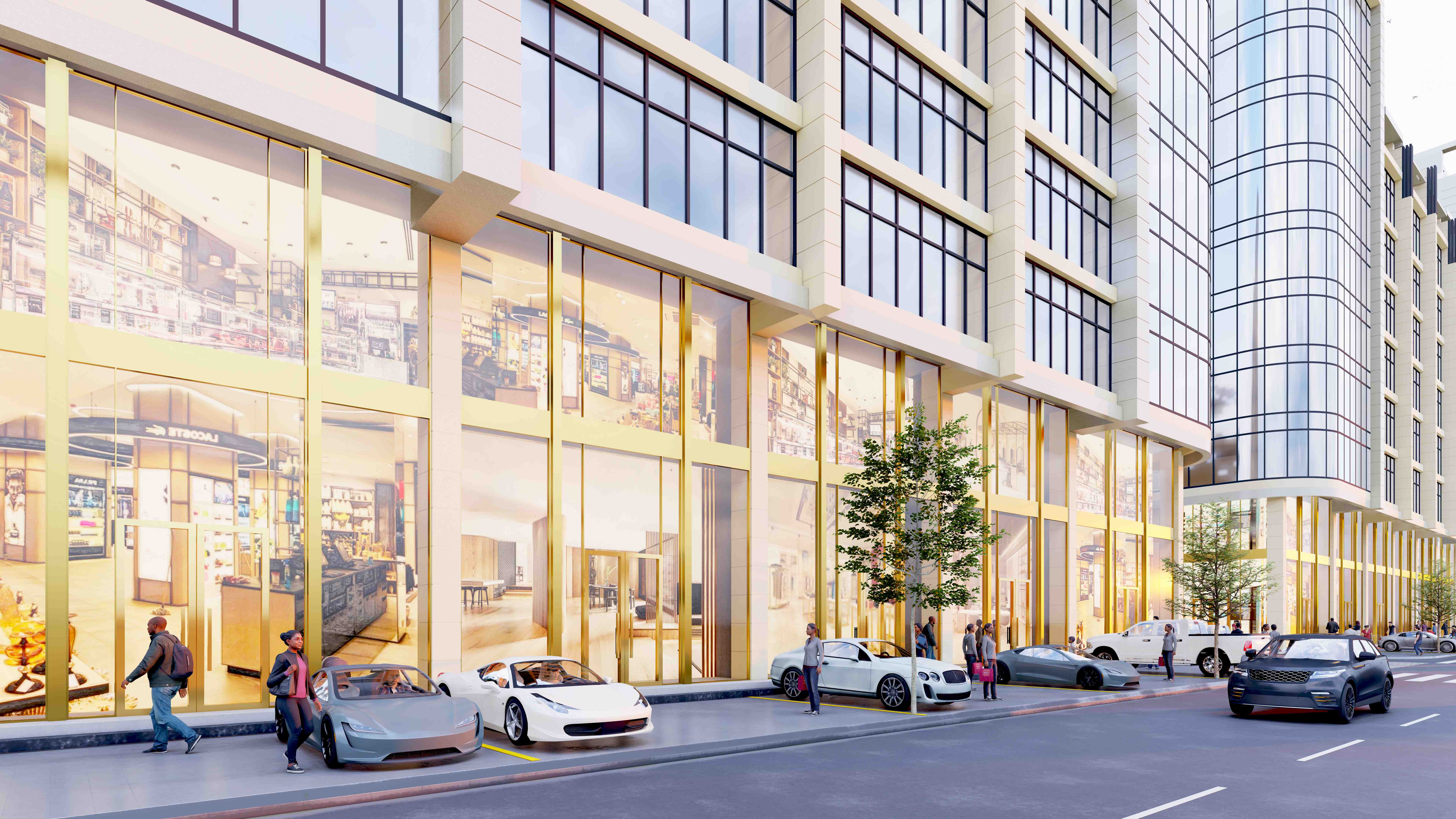 ហ្គោលឌិន សឃ្វែរ (GOLDEN SQUARE) – អគារពាណិជ្ជកម្មលំដាប់ខ្ពស់កណ្តាល ...